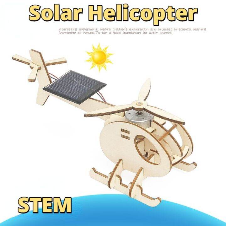 Solar Helicopter DIY Kids Science School Projects Experiment Kit ...