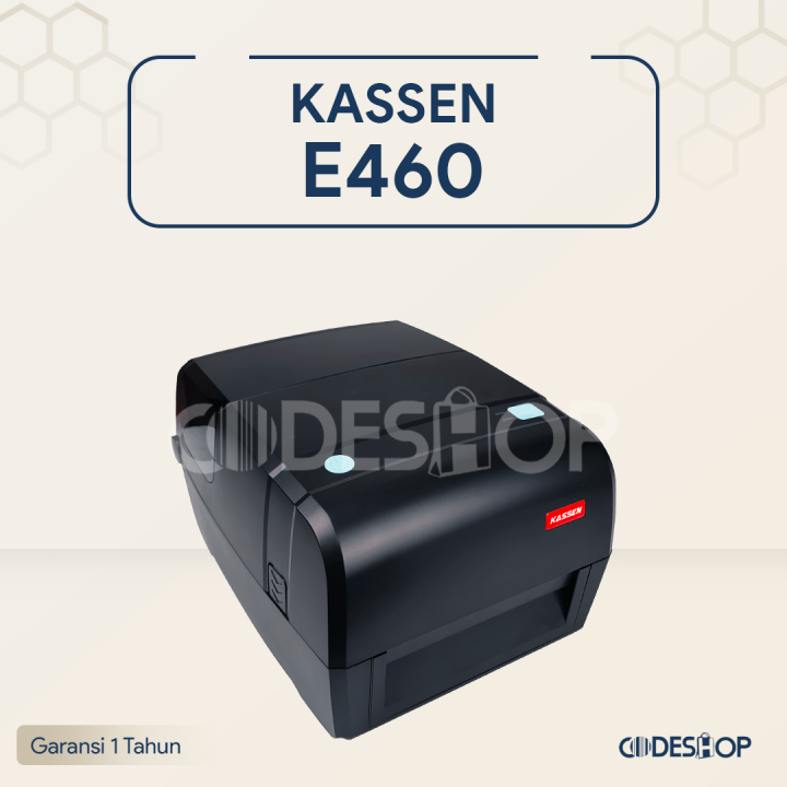 Printer Barcode Resi Thermal Kassen E460 USB Ethernet | Lazada Indonesia