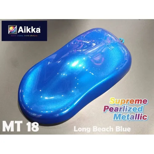 AIKKA MT18 LONG BEACH BLUE SUPREME METALLIC 2K PAINT | Lazada
