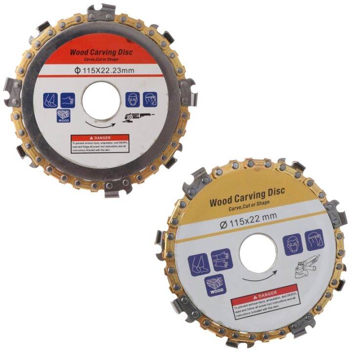 [OODSD]ↂ ♧ 115mm 22mm Diameter 9 Tooth Chainsaw Disc for Angle Grinders ...