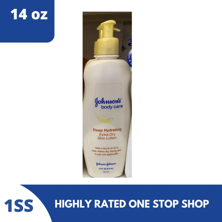 Johnson’s Body Care Deep Hydrating Extra Dry Skin Lotion 414ml | Lazada PH