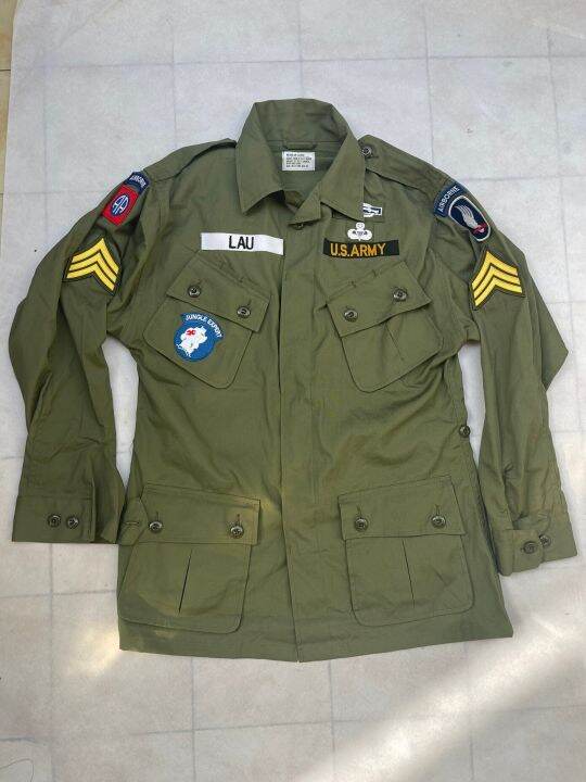 tomwang2012.Vietnam War US Army TCU Tropical Combat military Uniform ...