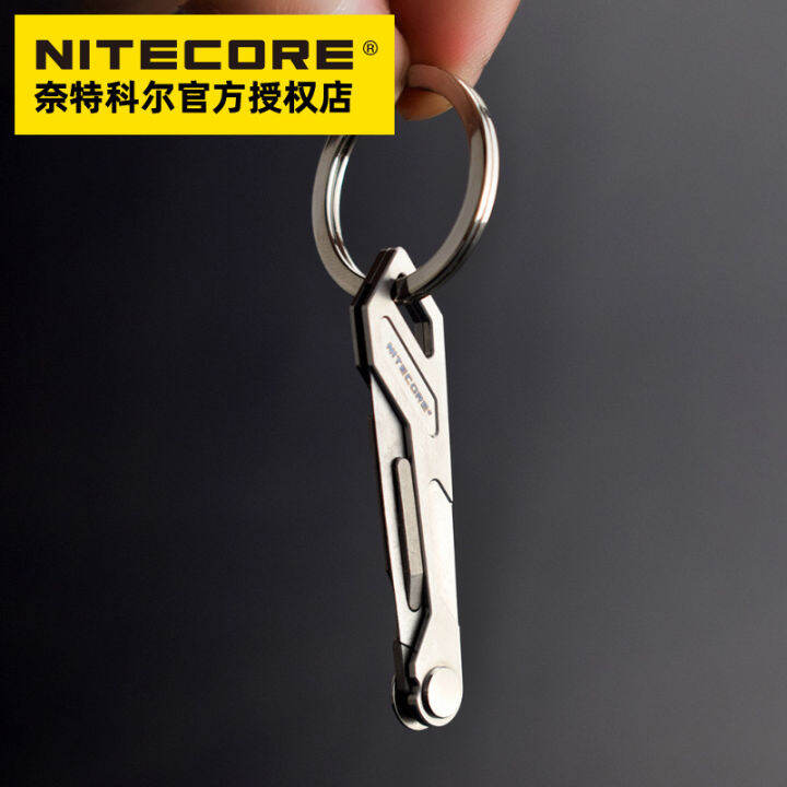 NITECORE NTK05 titanium alloy knife portable outdoor mini edc folding ...