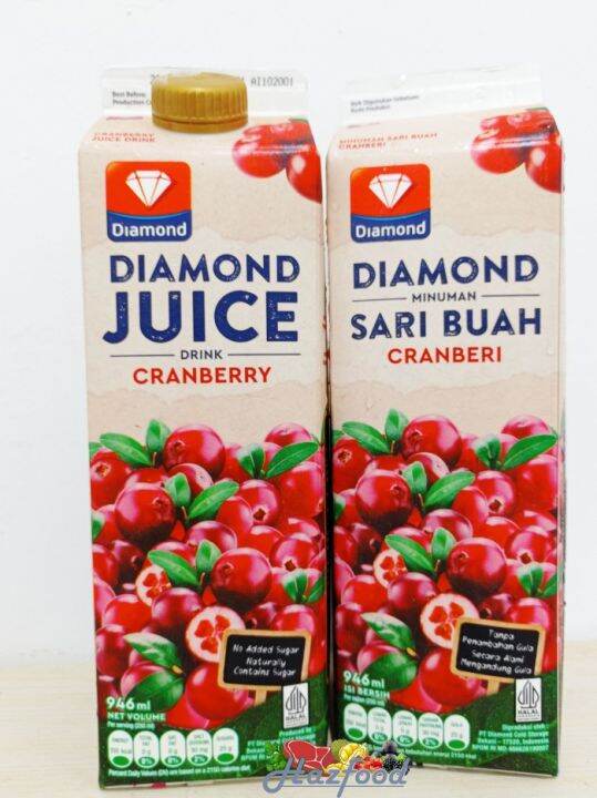 Diamond Juice Drink Cranberry|Minuman Sari Buah Jus Cranberi 946 Ml | Lazada Indonesia