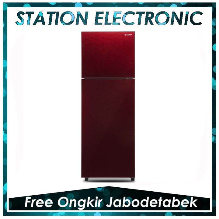 Sharp SJ-246XG-MR Kulkas 2 Pintu [205L] | Lazada Indonesia