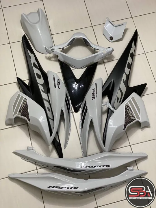 COVERSET BODYSET NVX 155 NVX155 V1 YAMAHA DOCTOR WHITE PUTIH 003 SIAP TANAM | Lazada