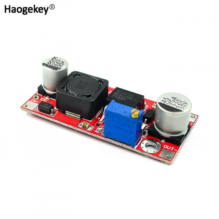 REDBoost Buck DC-DC Adjustable Step Up Converter XL6009 Power Supply Module 20W 5-32V sa 1.2-35V ...