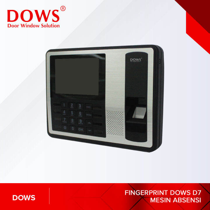DOWS D7 Mesin Absensi Fingerprint Sidik Jari & Access Control Akses ...