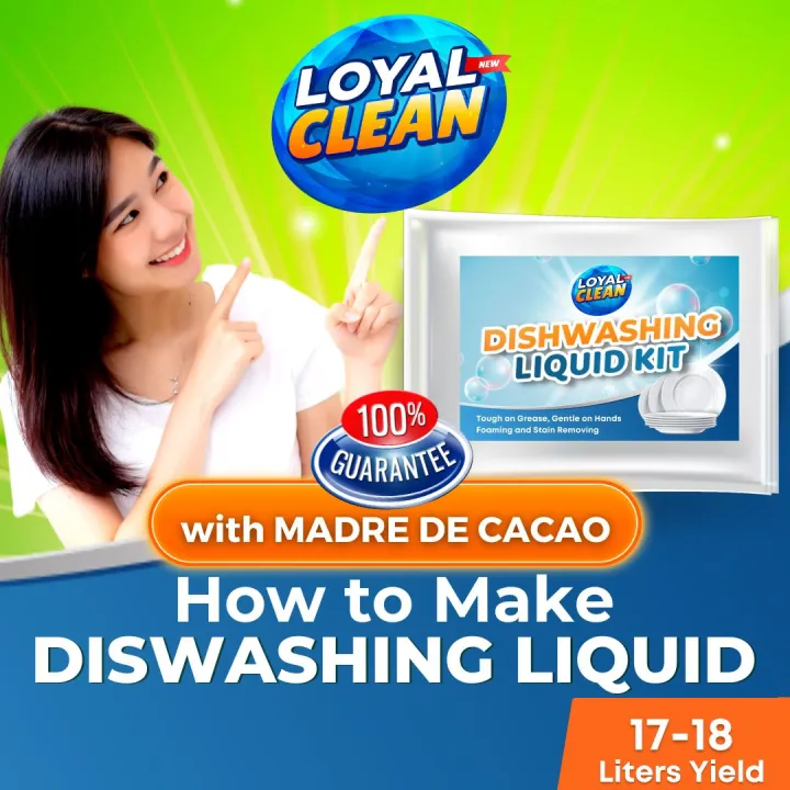 LoyalClean Regular Dishwashing Liquid Soap 17-18 Liters Yield with ...