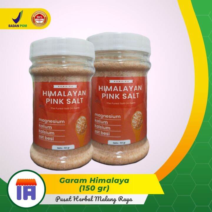 Garam Himalaya 150 gr - Himalayan Pink Salt Original Premium rendah ...