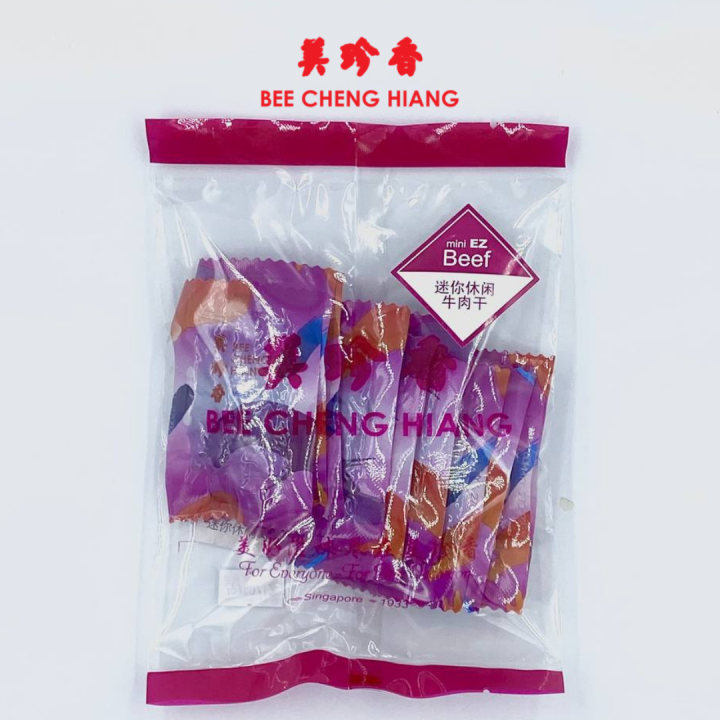 美珍香休闲牛肉干 Bee Cheng Hiang Mini Ez Beef (100g) | Lazada