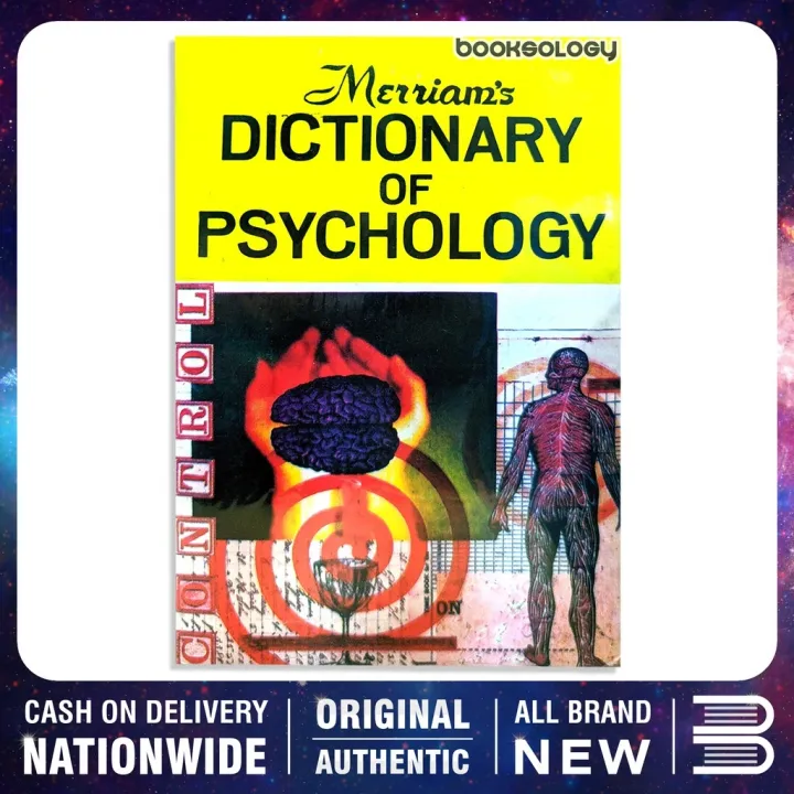 ORIGINAL - Merriam's DICTIONARY OF PSYCHOLOGY | Lazada PH