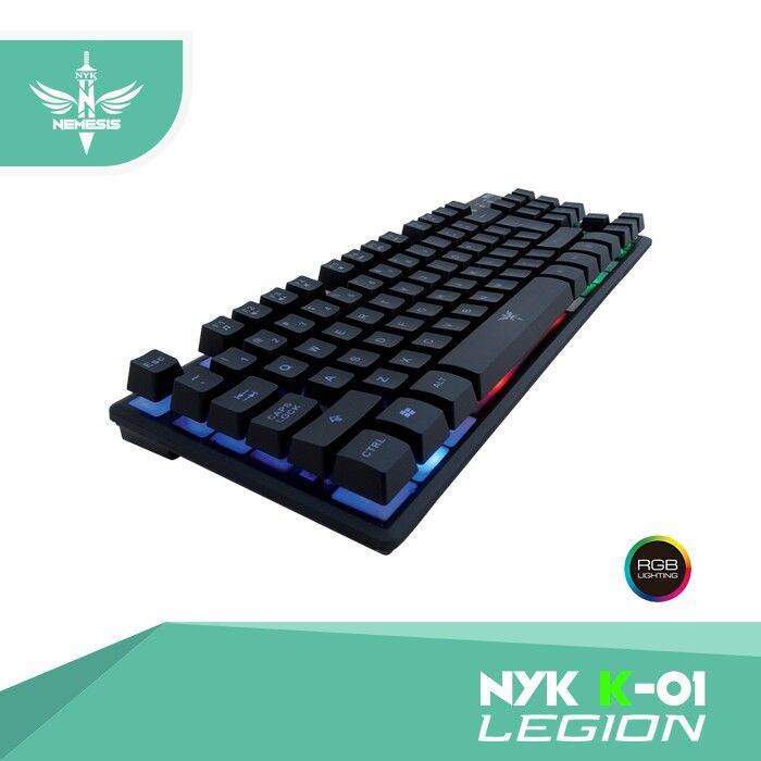 Keyboard Gaming Nemesis NYK TKL K01 Gaming Keyboard | Lazada Indonesia