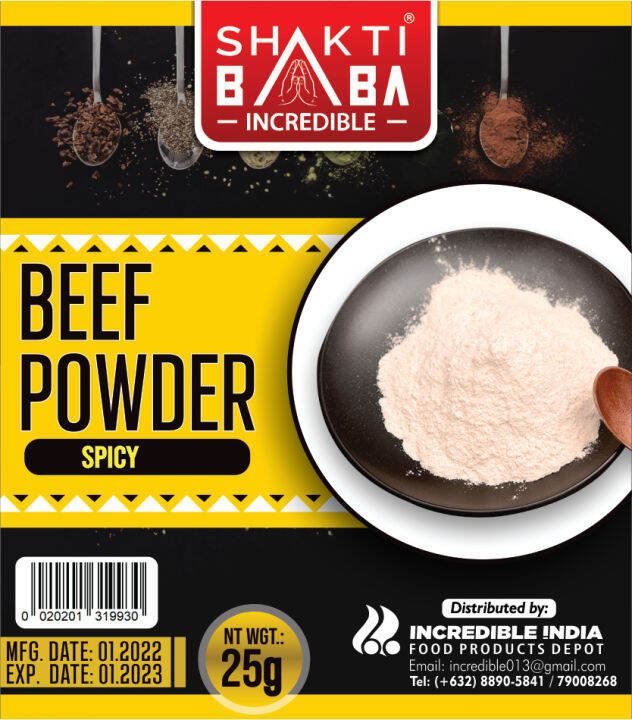 Shakti Baba Beef Powder 25g | Lazada PH