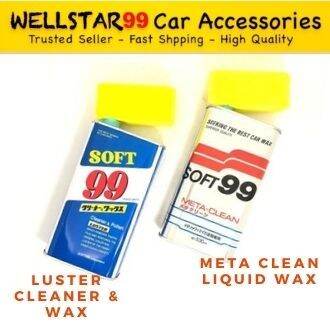 SOFT99 New Meta Clean Liquid Wax 530ml / Luster Cleaner & Wax 530ml ...