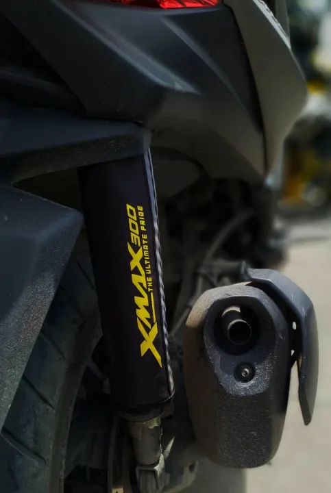 YAMAHA XMAX 300 IMMORTAL Shock Cover (Golden Yellow) | Lazada PH