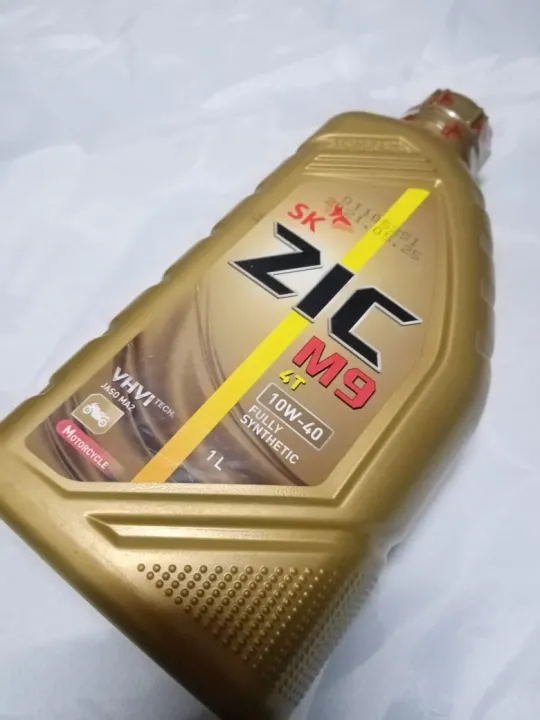 FOR SALE SK ZIC M9 4T 10W-40 1LITER FULLY SYNTHETIC OIL | Lazada PH