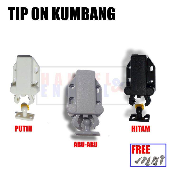 Push To Open Mini Latch Push Open Latch Minilatch Tip On Kumbang Hitam ...