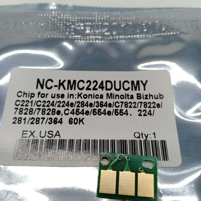 Chip Drum Imaging Konica Minolta Bizhub C221 C224 C284 C364 | Lazada Indonesia