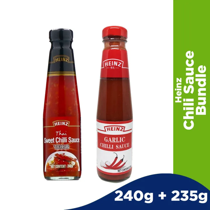 Nutrafinity Heinz Thai Sweet Chili Sauce 240g & Heinz Garlic Chili ...