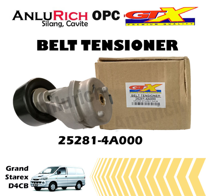 Belt Tensioner Hyundai Grand Starex D4CB GTX PART NO. 25281-4A000 ...