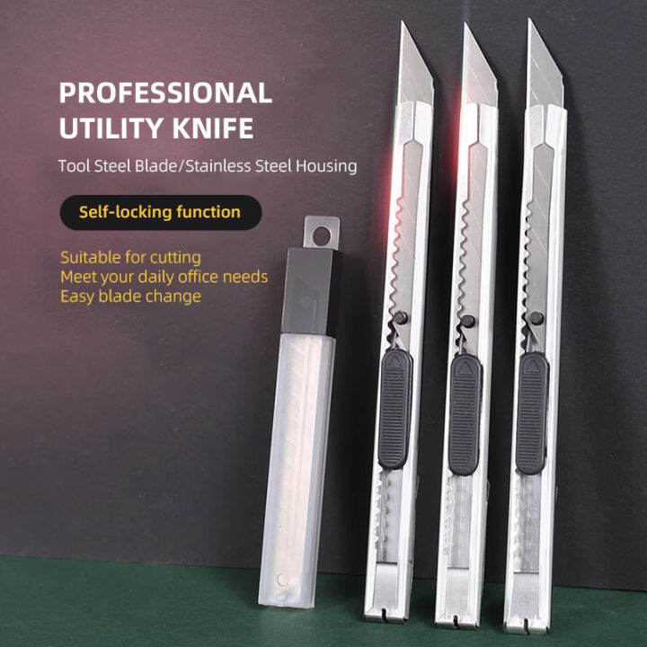 Retractable Cutter Snap Off Blade Cutter Knife for Cutting Paper ...