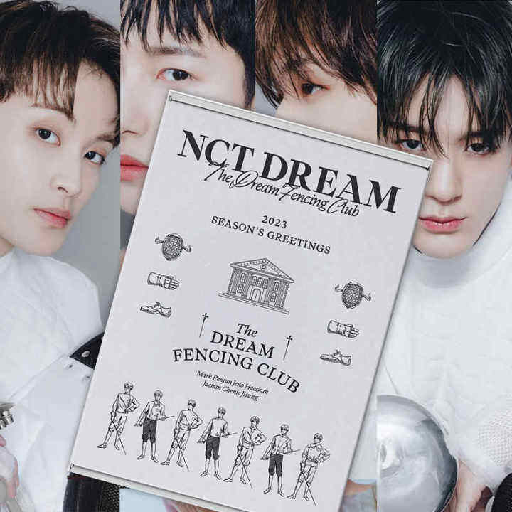 NCT DREAM 2023 Season Greetings + Hologram Photo Card Set Goods Album ...