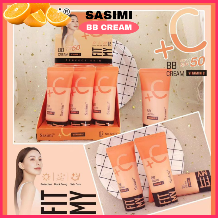 SASIMI VITAMIN C BB CREAM SPF PA+++ 50 (12176) | Lazada
