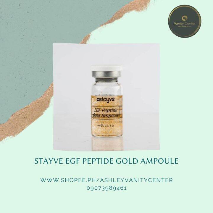 Stayve Egf Peptide Gold Ampoule 1 Vial | Lazada PH