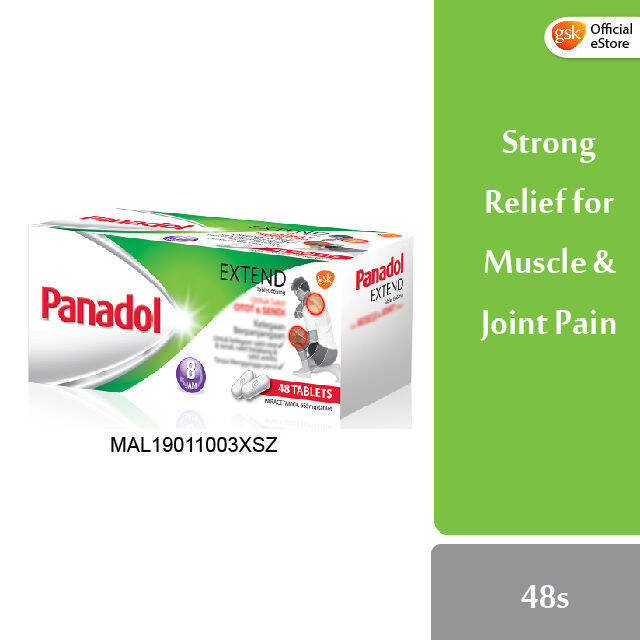 Panadol Extend for Muscle and Joint Pain Relief (48's) | Lazada