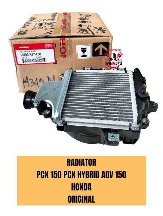 RADIATOR ASSY PCX 150 PCX HYBRID ADV 150 HONDA ORIGINAL 19100-K97-T00 ...