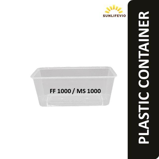 PLASTIC CONTAINER MS1000/FF1000 | Lazada