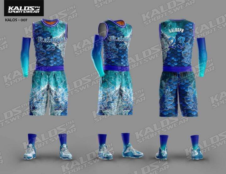 007 SEAFARER MARINE SEAMAN DESIGN BASKETBALL JERSEY SET SANDO AND SHORT ...