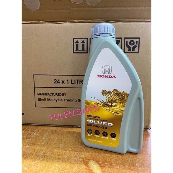 ORIGINAL HONDA SEMI SYNTHETIC SP 5W30 ENGINE OIL (1@L) | Lazada