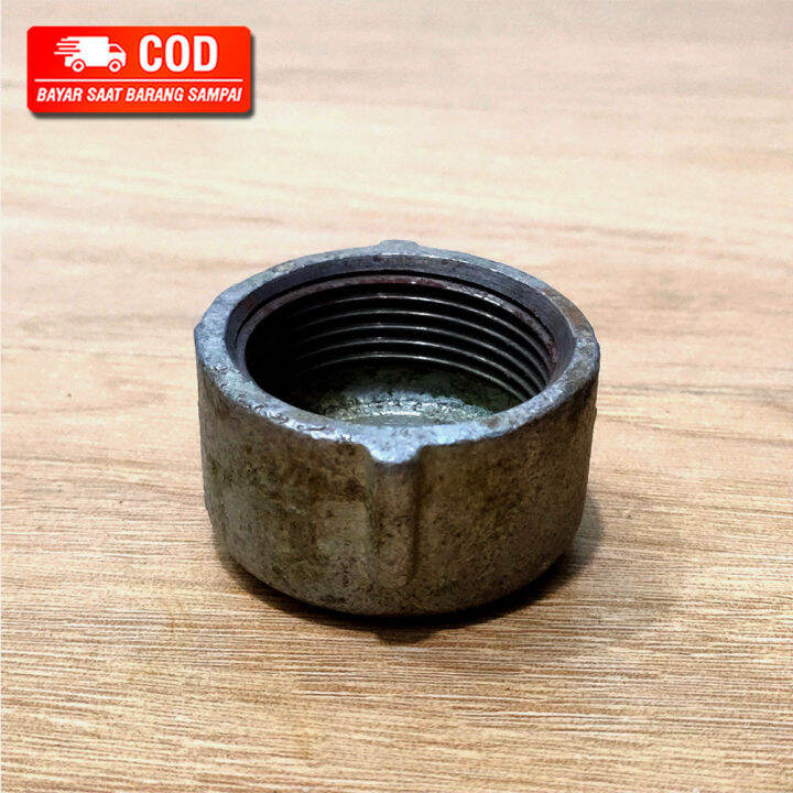 DOP BESI DRAT DALAM 1 INCH / TUTUP PIPA BESI DRAT DALAM 1 INCH | Lazada ...