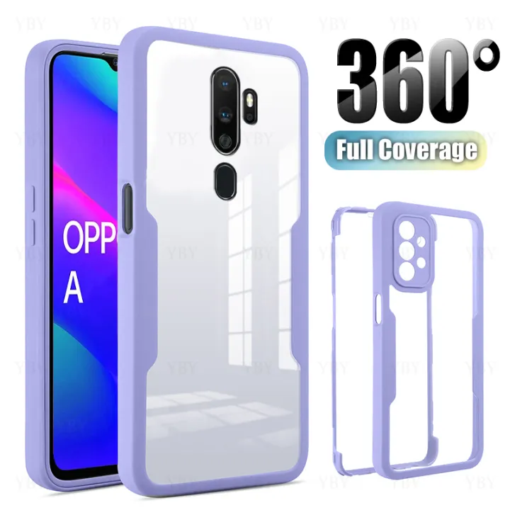 Luxury Casing For OPPO A5 A9 2020 A11X A11 Clear Phone Case 360 Full ...