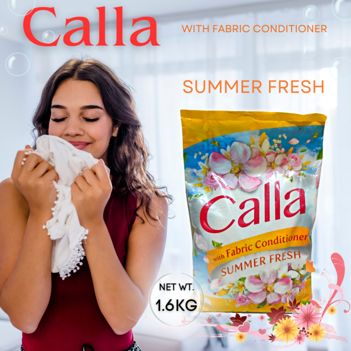 Calla with Fabric Conditioner Summer Fresh 1.6kg | Lazada PH