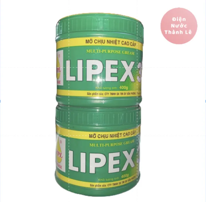 Mỡ bò chịu nhiệt cao cấp LIPEX 3 400g | Lazada.vn