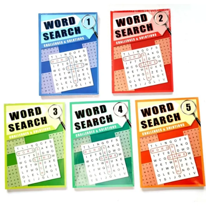 Word Search Series - Book 1-16 | Lazada PH