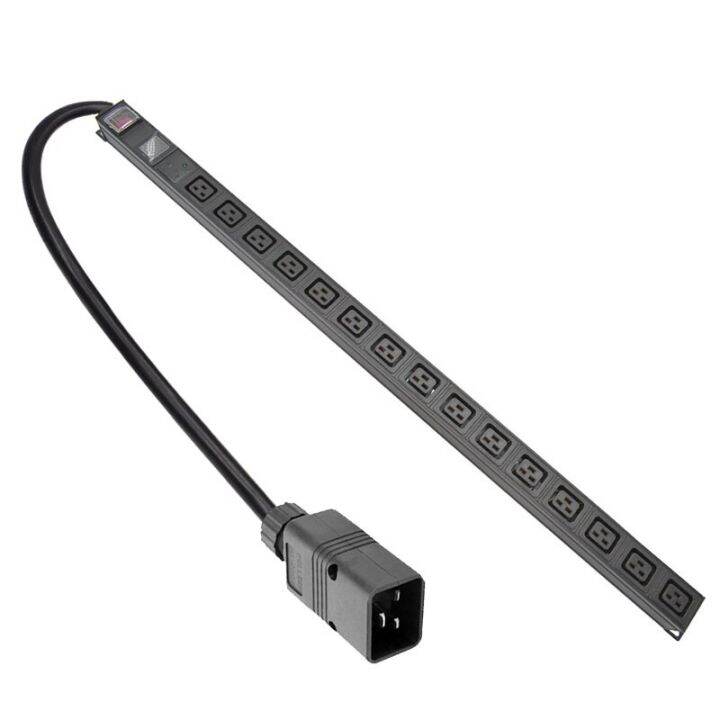 Pdu Power Strip C19 Output 15ac Socket With Current Display Meter C13 C20 Uk Us Au Israel Eu