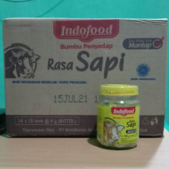Indofood Kaldu Blok Penyedap Rasa Sapi 1 Dus | Lazada Indonesia