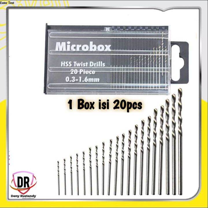 HSS twist Drill Mata Bor Rojok Spuyer Karburator mata bor pcb | Lazada ...