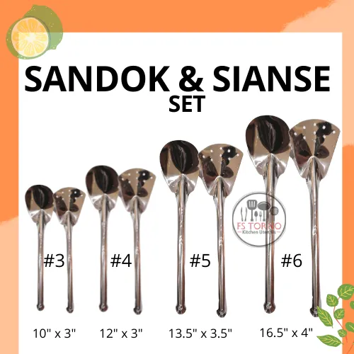 SANDOK & SIANSE Cooking Utensils set | Lazada PH
