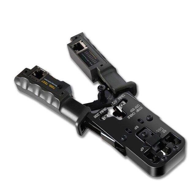 Professional Wire Stripper CAT6 Crystal Head Crimping Tool with RJ45 ...