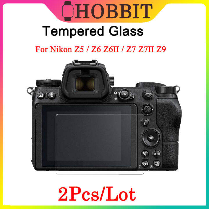 2PCS กระจกนิรภัยสำหรับ Nikon Z5 / Z6 Z6II / Z7 Z7II Z9 9H 2.5D กล้อง ...