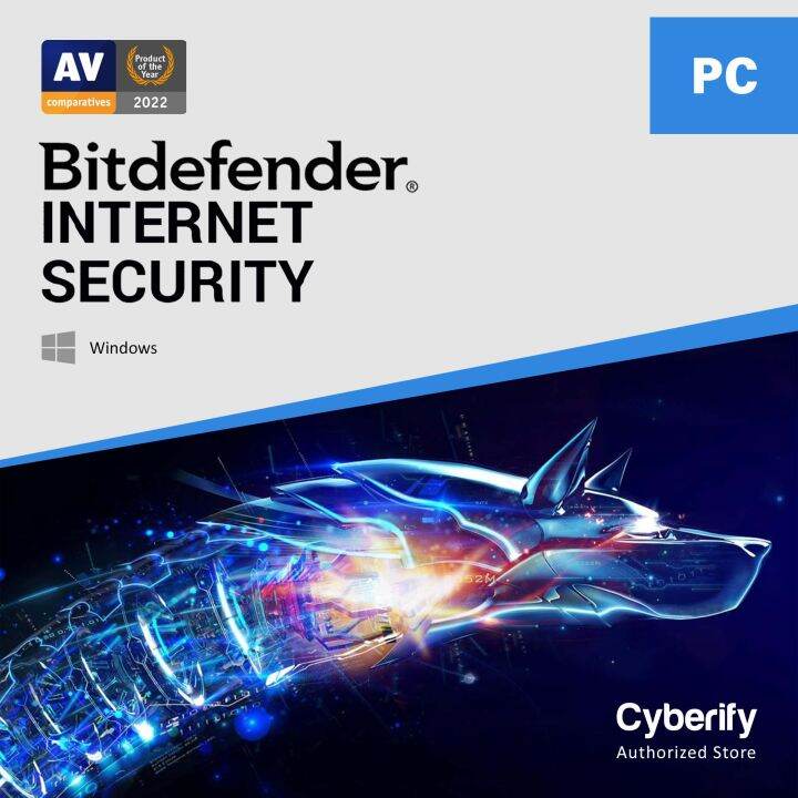 Bitdefender Internet Security 2023 for Windows 10/ Windows 11/ Laptop ...