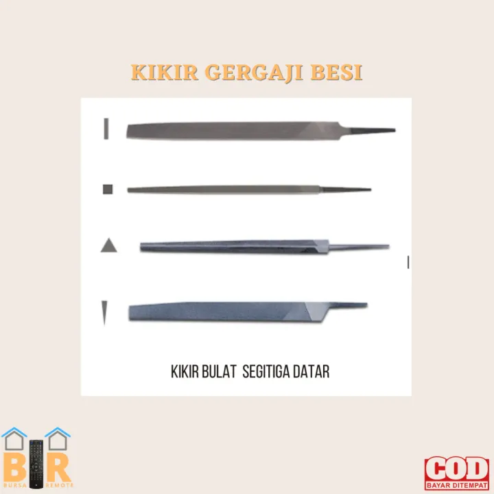 KIKIR KAYU DATAR FLAT SEGITIGA BULAT 6 8 DAN 10 INCH | Lazada Indonesia