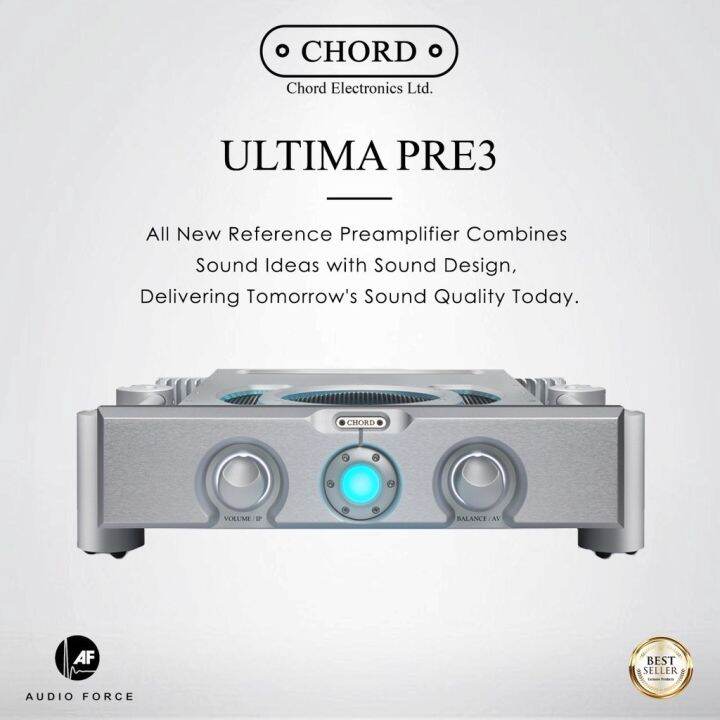 Chord Ultima Pre 3 - All New Reference Preamplifier Combines Sound ...