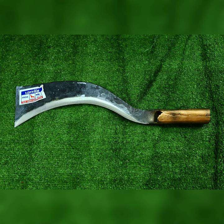 TREETOOLS มีดหวด รุ่น 16 นิ้ว มีดหวดหญ้า (เอกชัย) ด้ามหนา ขอหวด มีดตีเหล็กแหนบ ต่อด้ามได้ ลับคม ...