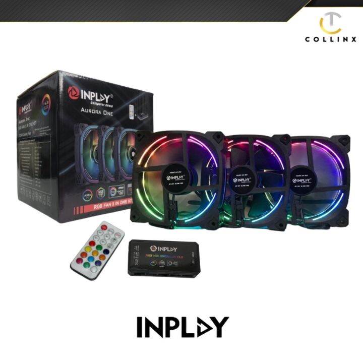 gangjingdao076 Inplay Aurora Tower 3 Rgb Case Fans In 1 Kit with Remote ...